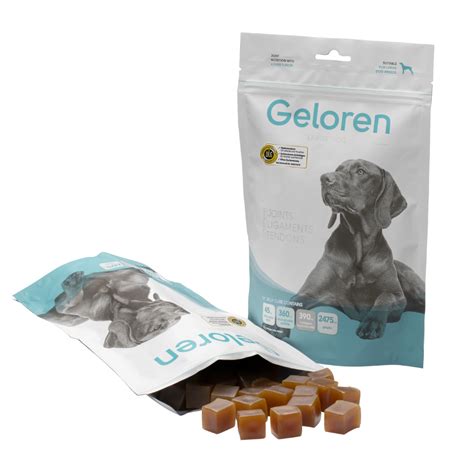 Geloren DOG Large: Hyaluron Gelenk Zusatzfutter für Hunde