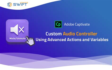 Adobe Captivate 2019 Creating Custom Mute And Unmute Audio Button