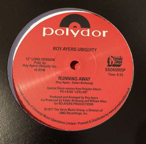 Roy Ayers Ubiquity Running Away Love Will Bring Us Back Together