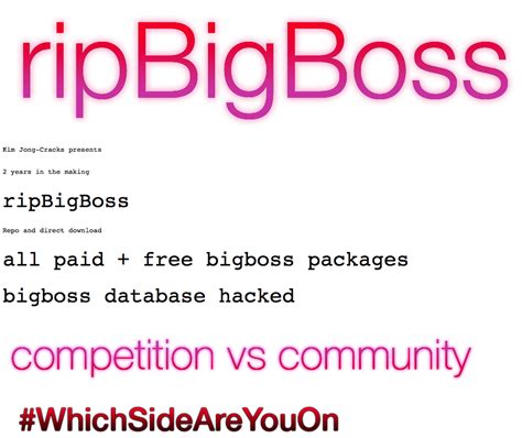 bigboss repo allegedly hacked [updated]