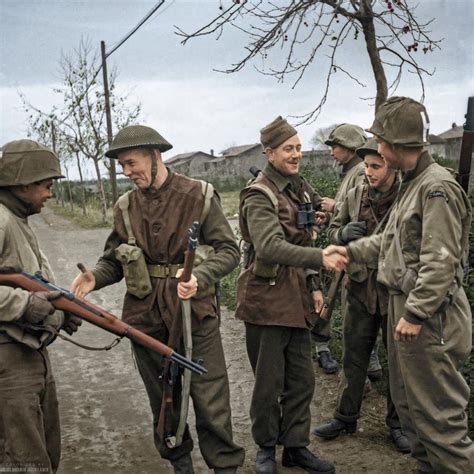 Im Back And This Time Its Personal — Wwii Colorized Photo In