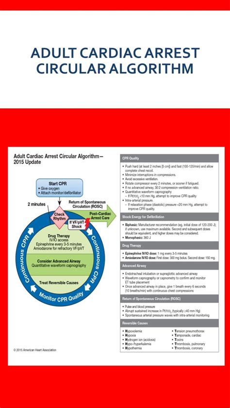 Aha 2015 Algorithms For Bls Acls Pals Acls Basic Life Support Acls Algorithm
