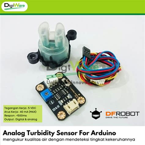 Jual Analog Turbidity Sensor For Arduino Kota Surabaya Digiware Store Tokopedia