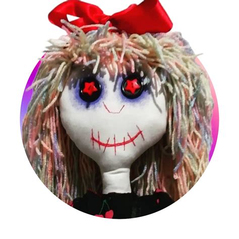 Creepy Rag Doll Makeup