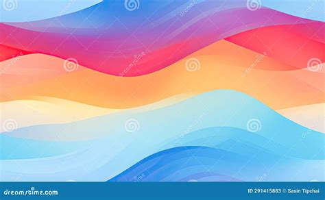 Abstract Colorful Gradient Background For Design As Banner Ads And
