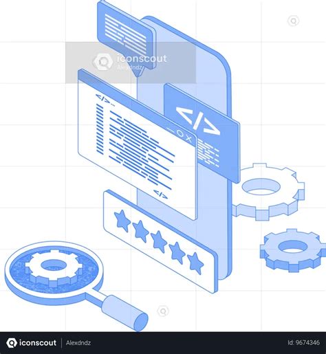 Coding Application Illustration Free Download Design And Development