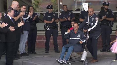Nypd Officer Muhammed Chowdhury Leaves Hospital After Being Attacked