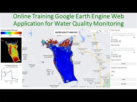 Online Training On Google Earth Engine For Air Water Quality Monitoring Using Remote Sensing
