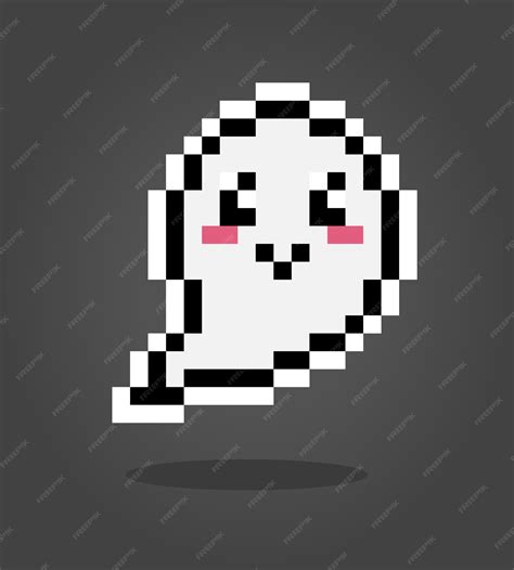 Cute Hồn Ma Pixel Art Cute Ghost Tuyệt đẹp Cho Dự án Của Bạn