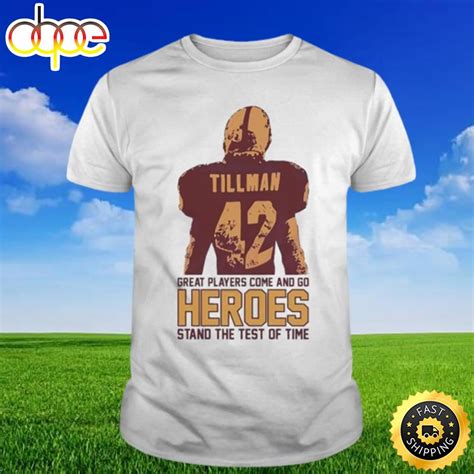 Pat Tillman Heroes White Unisex Basic T Shirt