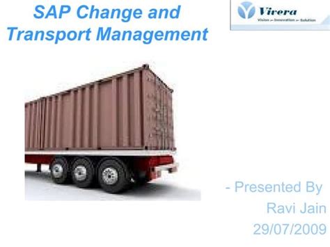 Sap Transport System Step By Step Guide From Concept To Practical Pdf Logistics Business