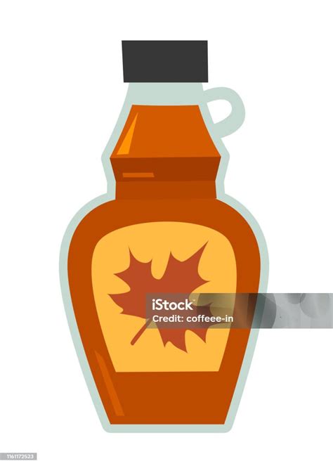 楓糖漿向量插圖向量圖形及更多班戟圖片 班戟 糖漿 人造物件 Istock
