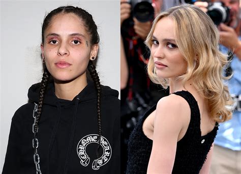 Lily Rose Depp Shows Off Pda With Gf 070 Shake Following Controversial The Idol Premiere