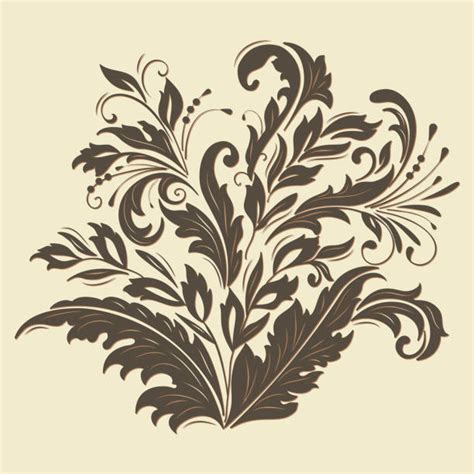 Mehndi Indian Henna Tattoo Design Greetings Card Lace Ornament