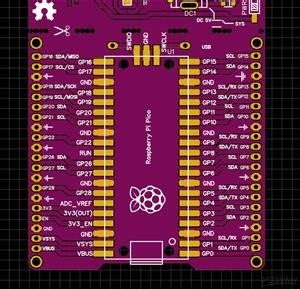 Raspberry Pi Pico Breakout Board V2 0 Share Project PCBWay
