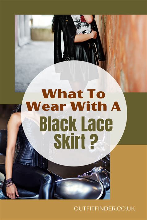 What To Wear With A Black Lace Skirt Artofit