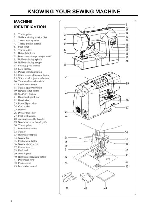 Singer Sc220 Sewing Machine Instruction Manual User Manual Complete