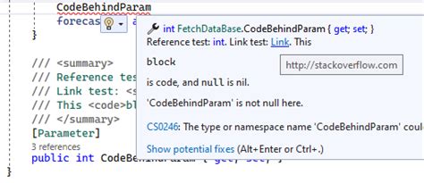 Links And References From Xml Documentation Tags Appear As Plain Text