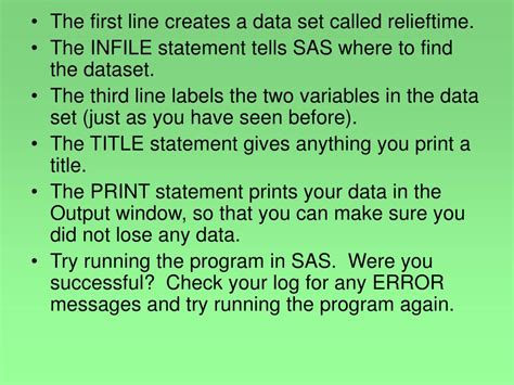 Ppt The Infile Statement Powerpoint Presentation Free Download Id Ppt The Infile Statement Powerpoint Presentation Free Download Id