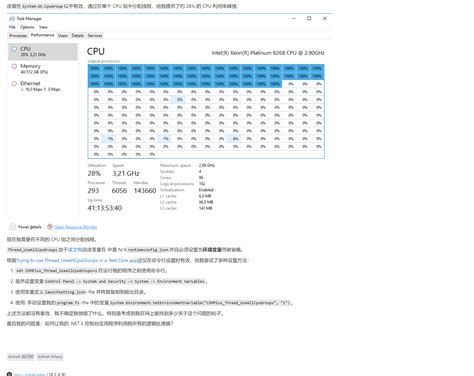 Net6 为什么多线程不能占满cpu Csdn社区