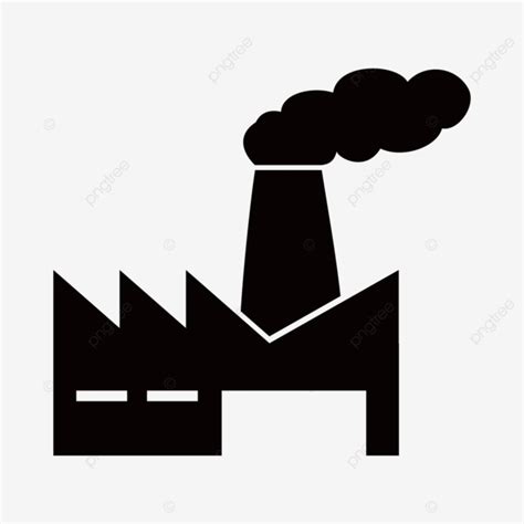 Factory Icon Designs Vector Factory Silhouette Icon Png And Vector