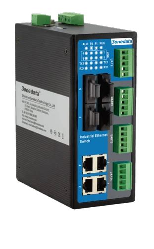 8 Port Layer 2 Managed Industrial Ethernet Switch With 4 Serial Ports