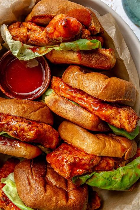 Gluten Free Hot Honey Chicken Sliders Rachaels Good Eats