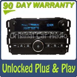 Unlocked Gmc Sierra Chevy Silverado Suburban Radio Mp Cd Player Usb Aux Input Ebay
