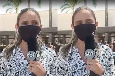 Ao vivo repórter do SBT vai às lágrimas ao noticiar trágico assassinato Área VIP