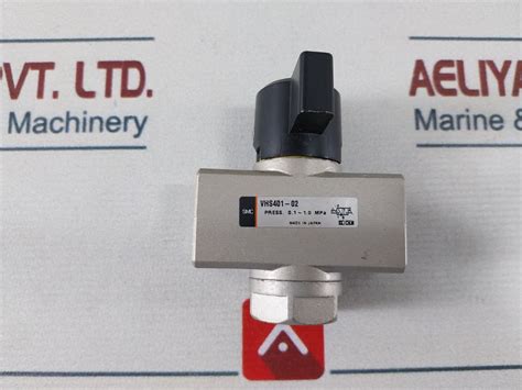 Smc Vhs401 02 Residual Pressure Relief 3 Port Hand Valve Aeliya Marine