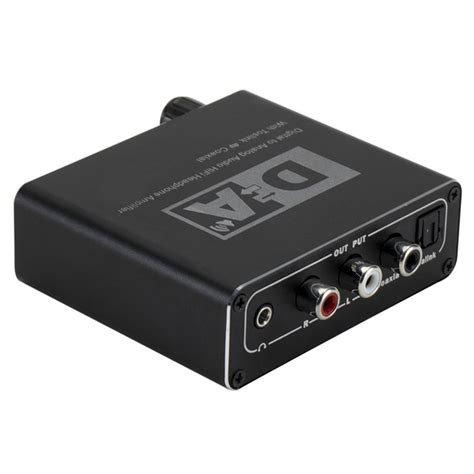 Digital To Analog Audio Converter Hifi Rca Amplifi Grandado
