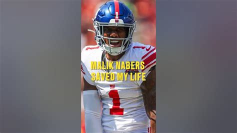 Malik Nabers Saved My Life Youtube