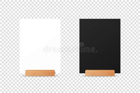 Vector 3d Realistic White And Black A4 A5 Vertical Blank Paper Sheet