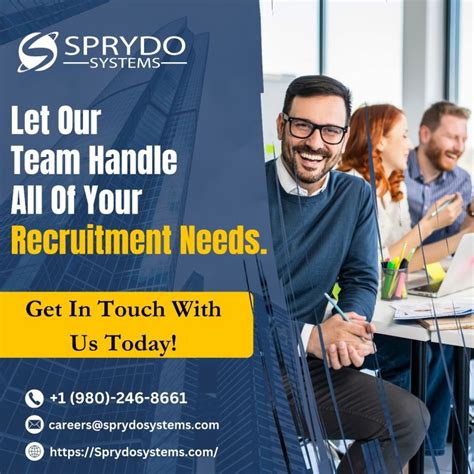 Sprydo Systems On Linkedin Sprydosystems Topstaffingagencycharlotte Hiring Optjobs Cptjobs