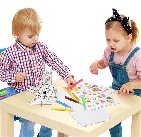 Buy Spongebob Squarepants Coloring And Activity Tin Box Crayons Stickers Mess Free Craft Kit