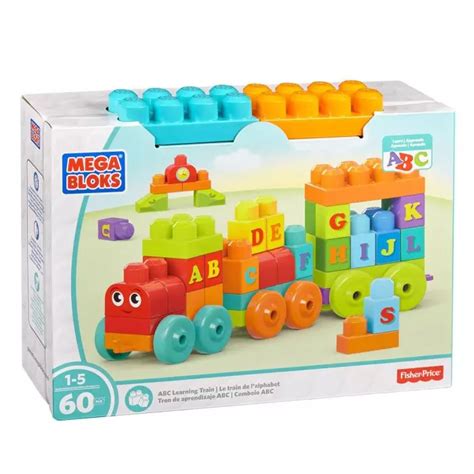 Mega Bloks Abc Alphabet Train Jouet Plus