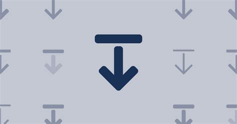 arrow from top classic solid icon font awesome