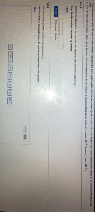 Solved What Are The Abbreviations For A Femtosecond A