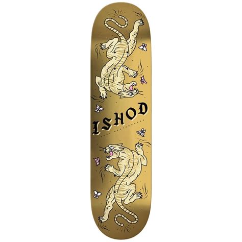 Real Ishod Cat Scratch Gold 8 25 Skateboard Deck Skateboard Art Design Skateboard Design