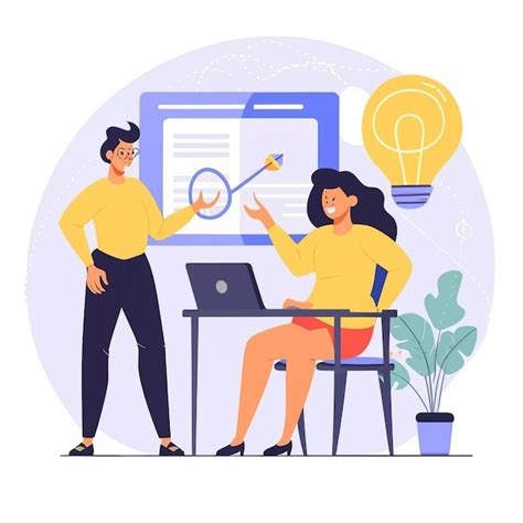 Premium Vector 2d Vector Illustration Colorful Learn New Skills