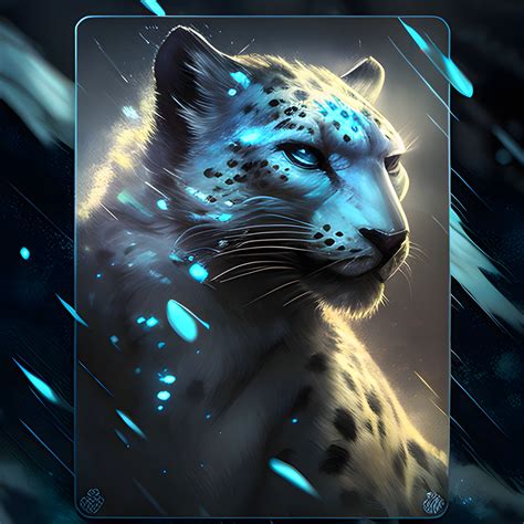 Snow Leopard Card 1 By Fiulo On Deviantart