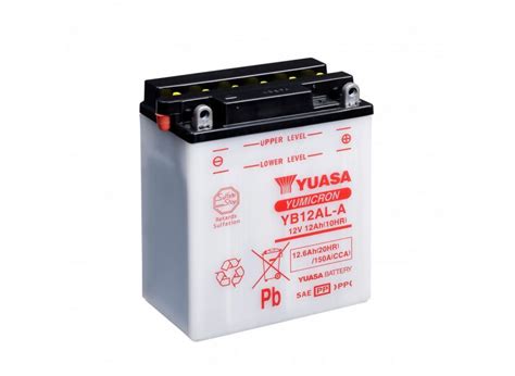 Batterie Moto YUASA YB AL A Battery Center