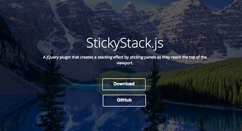 15 Jquery Plugins To Make Smart Sticky Elements Hongkiat
