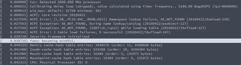 Found This In My Dmesg Output Should I Be Worried Rlinuxmasterrace
