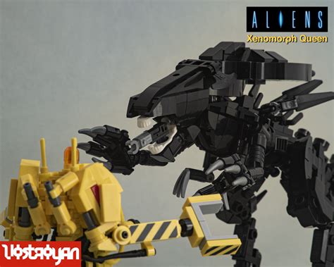 Lego Moc Aliens Xenomorph Queen By Vostroyan Rebrickable Build With