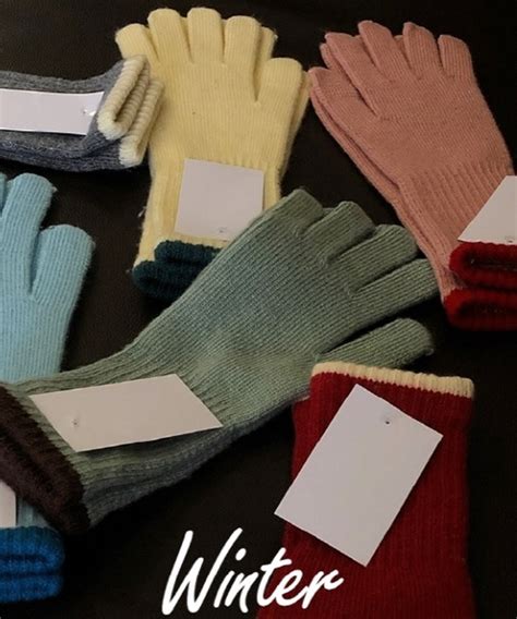 당일출고 울 손목장갑 5컬러 겨울 울 캐시미어 핑거홀 고급 여성 롱장갑 에이블리