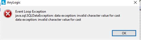 Database In An Anylogic Db Table Can I Directly Put A Variables