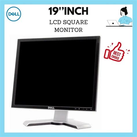 Lcd Monitor 19inch Square Dell 1908fpt Shopee Malaysia