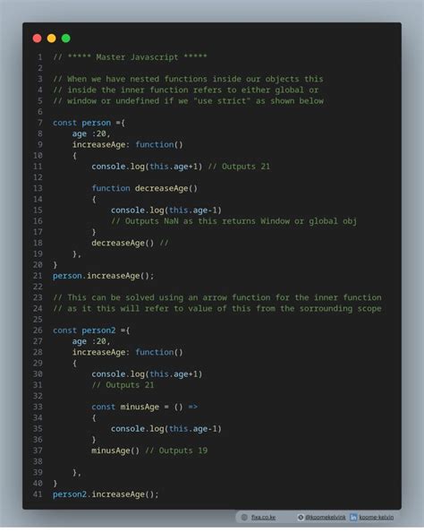 Arrow Functions For Nested Functions Javascript Softwaredevelopment