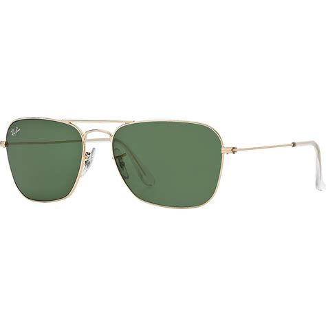 Caravan Sunglasses Gold Shinygreen 5815140 Hpg Brands
